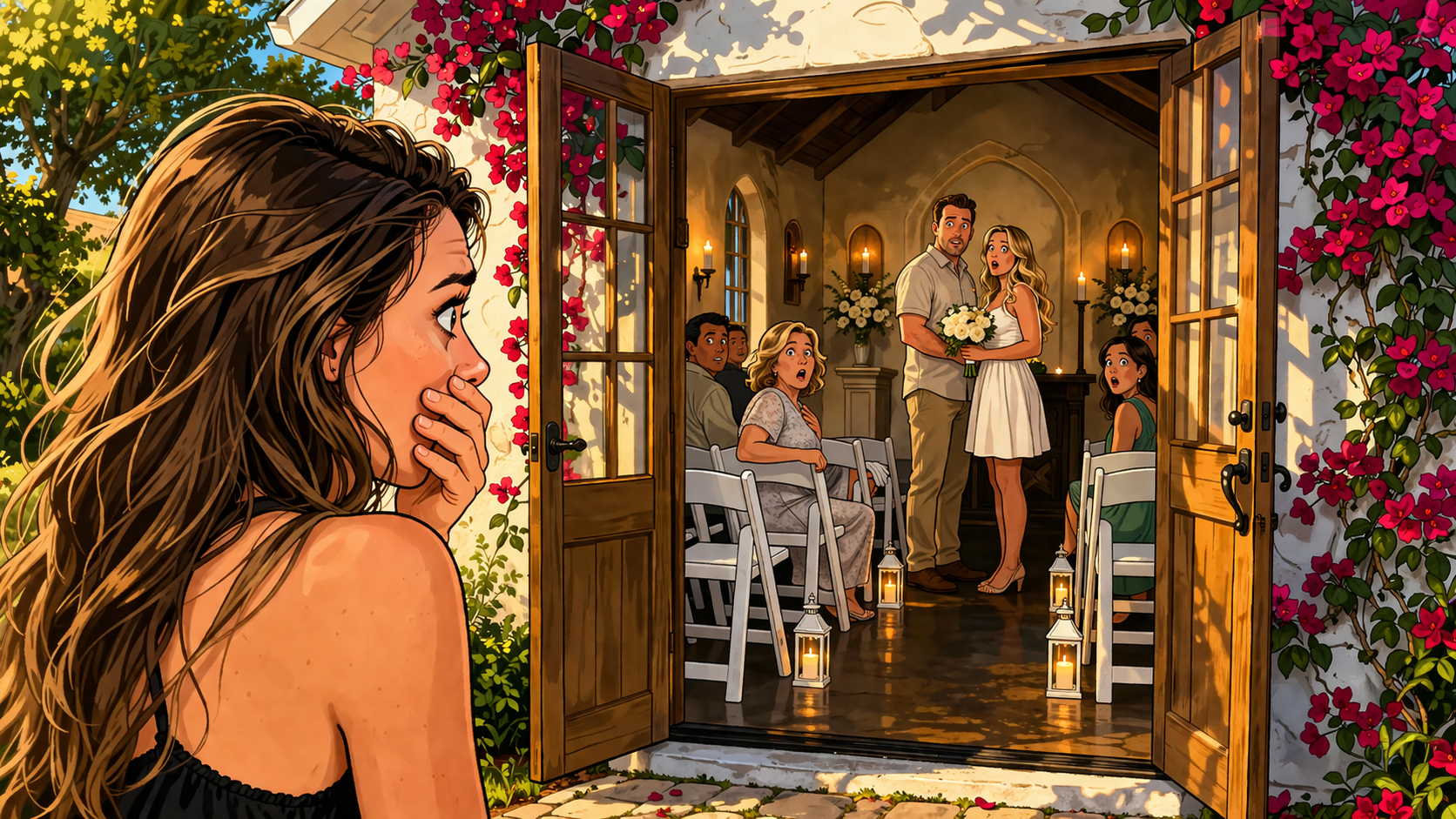 I Followed My Husband to a Chapel—And Found My Sister Waiting in White ...